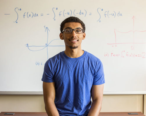 Levi Holmes ’19 hits it big off-court in math studies | Saint Michael's ...