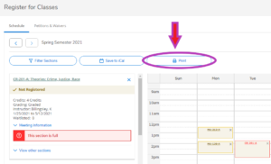 How to Search and Register for Classes | Saint Michael's College