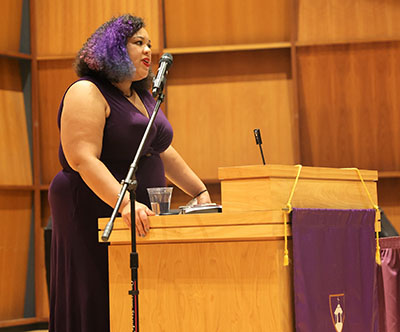 Common text author Danielle Evans packs recital hall | Saint Michael's ...