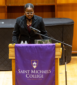 Speaker relates racial violence of history to present times | Saint ...