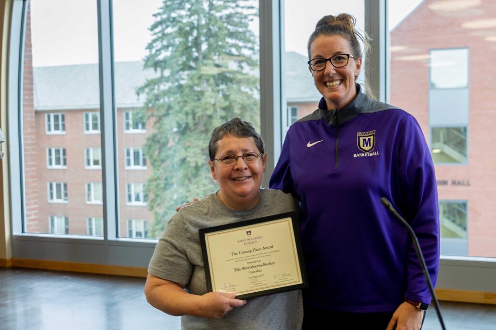 Five staff members honored at annual awards ceremony | Saint Michael's ...