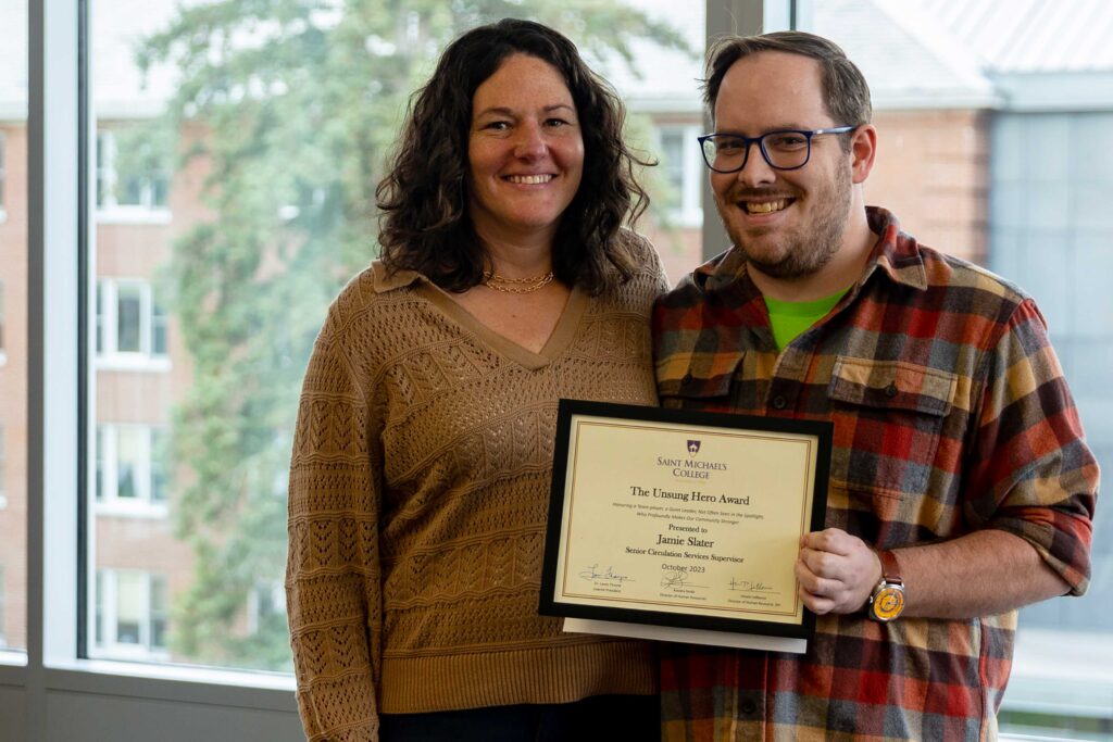 Five staff members honored at annual awards ceremony | Saint Michael's ...