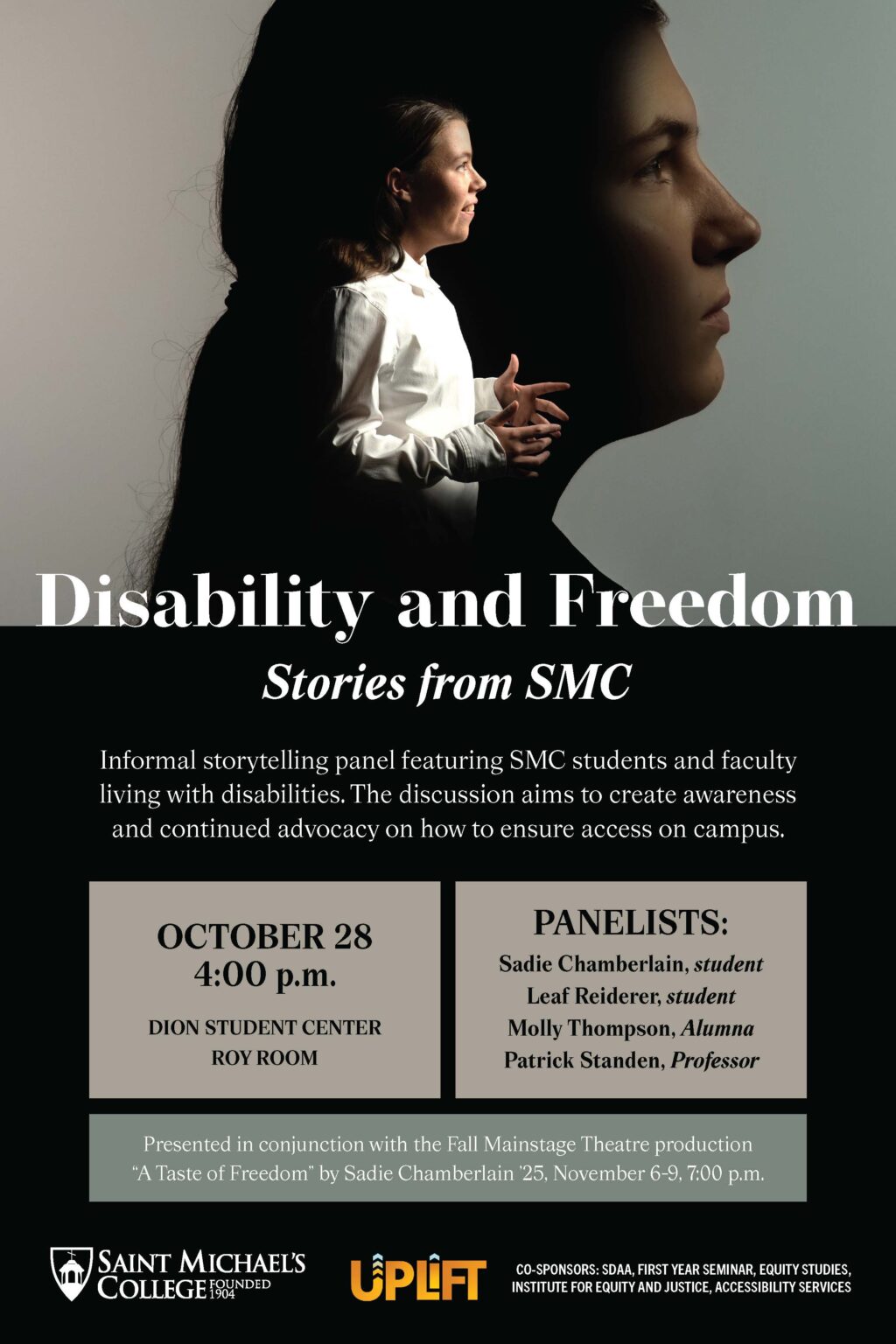 Panel Discussion – “Disability & Freedom: Stories from SMC” | Saint ...