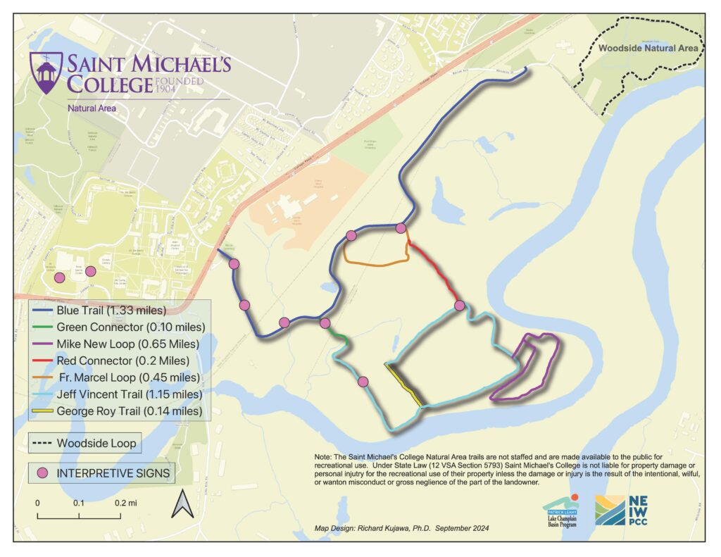 The Natural Area | Saint Michael's College