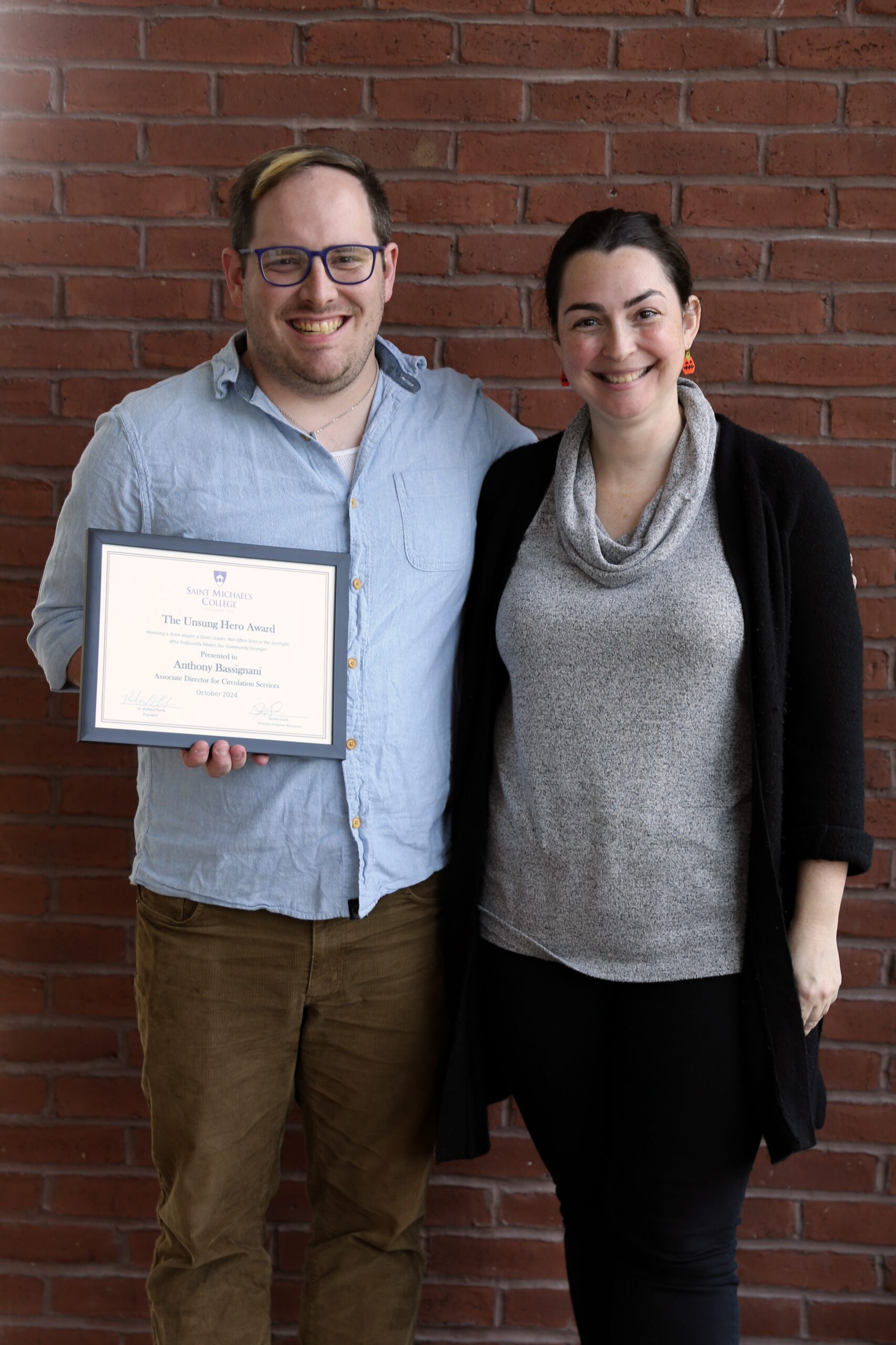 Saint Michael’s College recognizes five staff members for exemplary ...