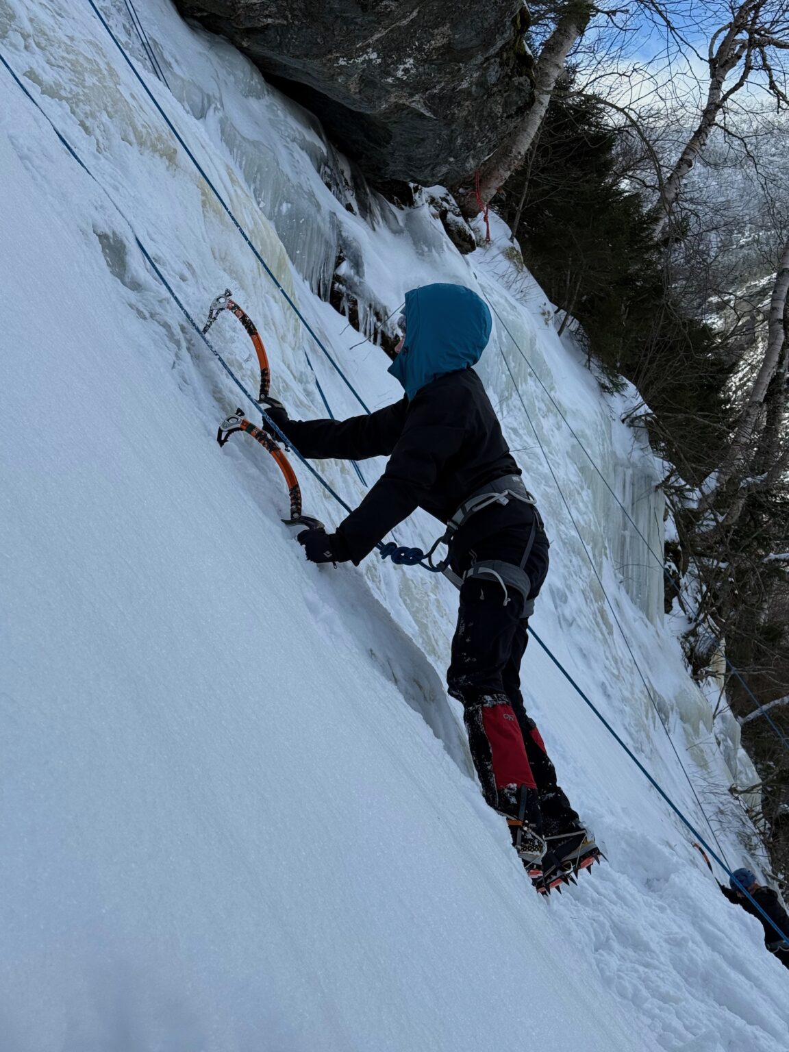 Ice Climbing with the Adventure Sports Center | Saint Michael's College